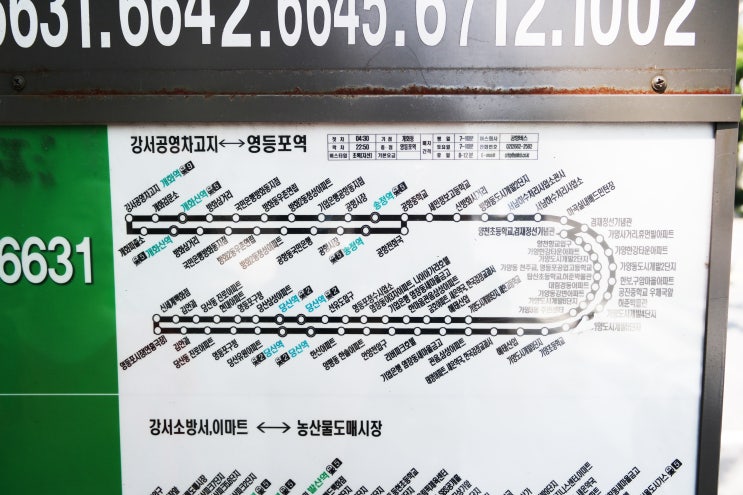 6631 버스노선 : 네이버 블로그