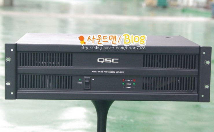 ISA750 중고/QSC ISA750 1300와트 중고파워앰프 : 네이버 블로그