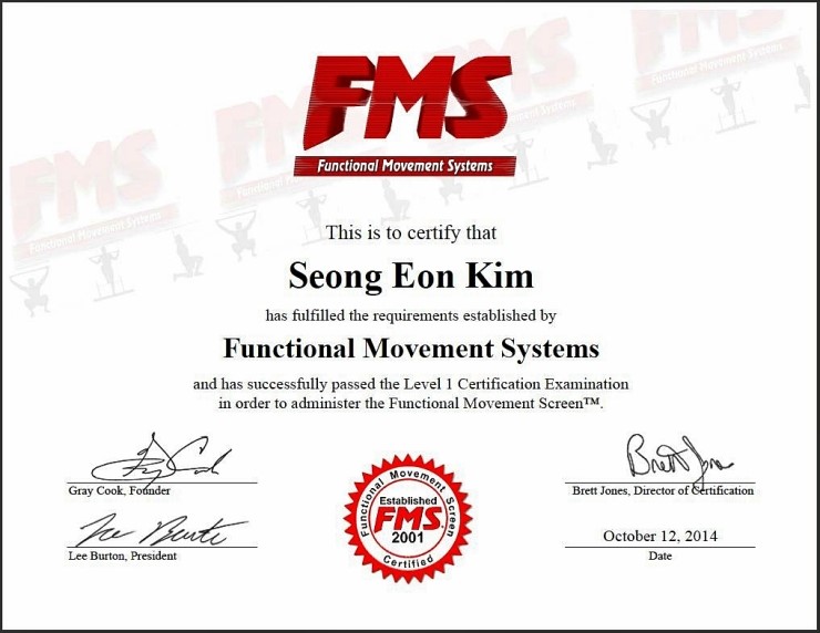FMS Level 1 Instructor : 네이버 블로그