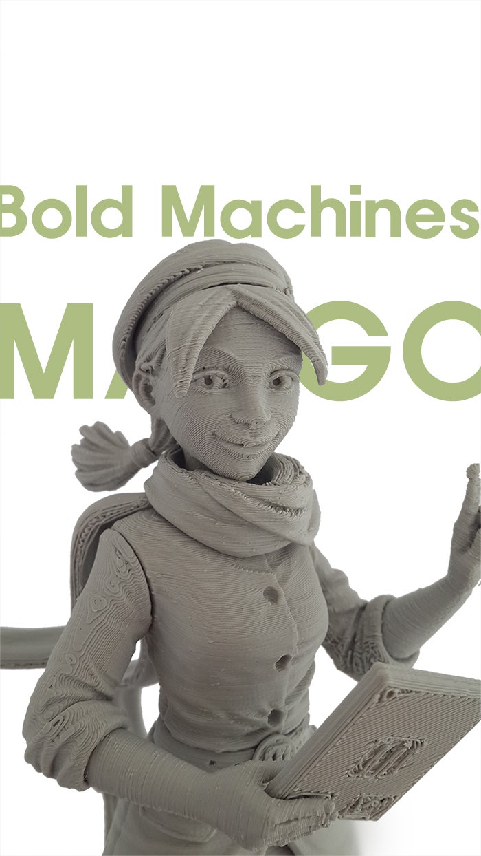 [3D프린터 출력] 볼드 머신즈 캐릭터 3D 프린팅, Bold Machines : 네이버 블로그