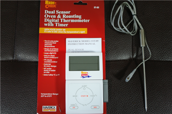 REDI·CHECK [MAVERICK] 요리용 디지털 오븐&심부(듀얼) 디지털 온도계-통삼겹 요리하기 : 네이버 블로그