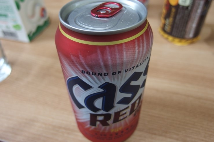 피리★ 6.9도 강한알콜 카스레드(Cass RED) / 오비맥주 : 네이버 블로그