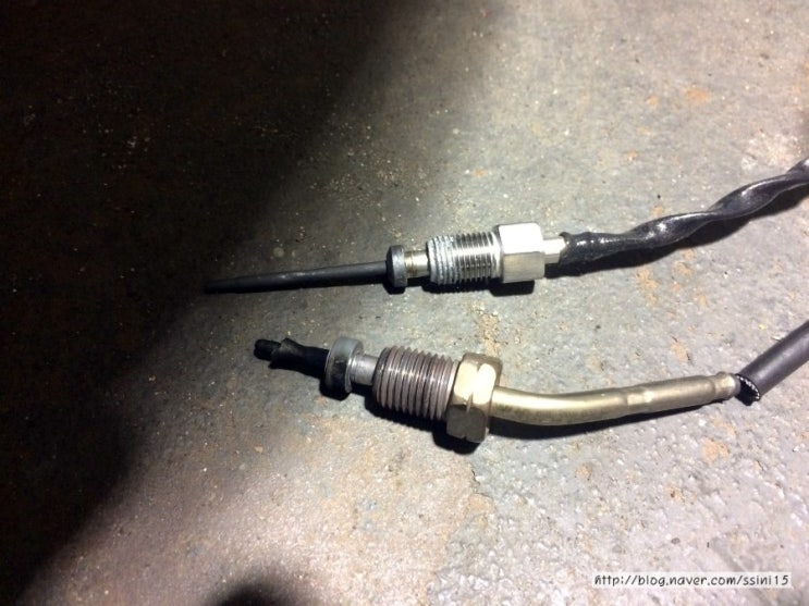 폭스바겐 골프 GTD 배기가스온도센서(EGT) G235(배기매니폴드 1번센서) 개조 : 네이버 블로그