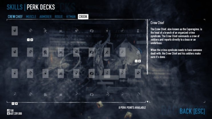 [PAYDAY 2] 페이데이 2 - 퍼크(Perk)종류 & 특성 : 네이버 블로그