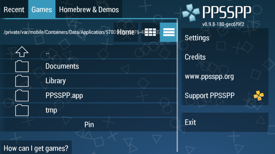 PPSSPP 사용법(아이폰으로 PSP즐기기) (수정) : 네이버 블로그