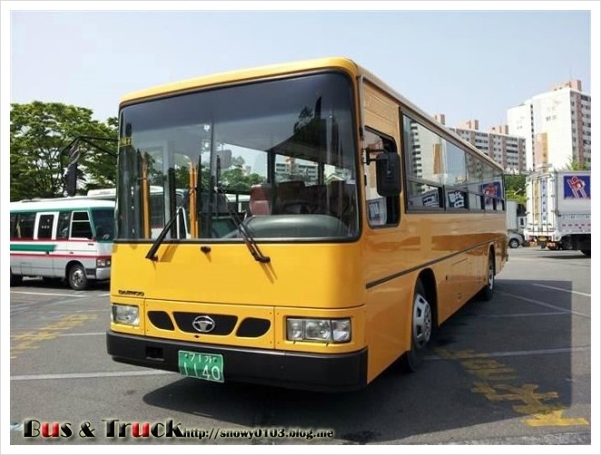 대우버스 BS106 45인승중고버스매매 : 네이버 블로그