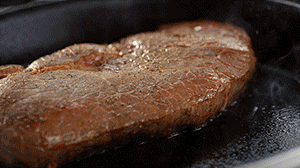 오늘 점심 메뉴 / 소고기 비프 스테이크 움짤 gif / BEEF STEAK 움짤 gif / ぎゅうにくステ-キ 움짤 gif ...