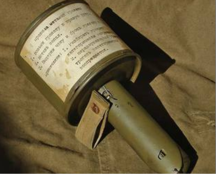 소련 빨치산의 RPG-40 대전차 수류탄[WW2 Soviet Partisan,s Anti-tank Hand Grenade ...