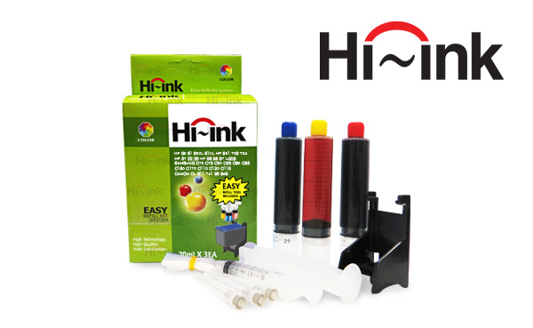 하이잉크 캐논 CL946 칼라 잉크 충전 방법 CANON PIXMA PG945 프린터 복합기 MG2490 MG2590 MG2400 MG2500 MG2990 무한 잉크 리필 ...