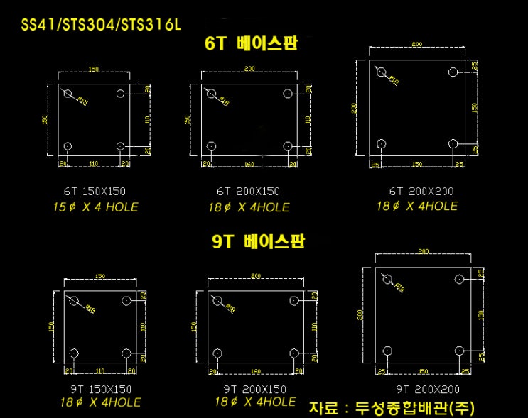 베이스판 제작스텐레스 베이스판철 베이스판 제작 네이버 블로그