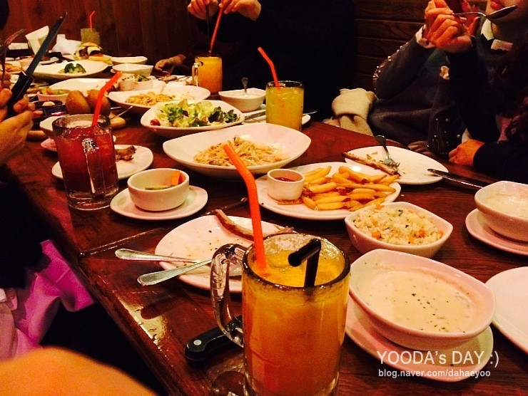 강변역맛집 아웃백 구의점에서 과한 점심아웃백 메뉴 네이버 블로그