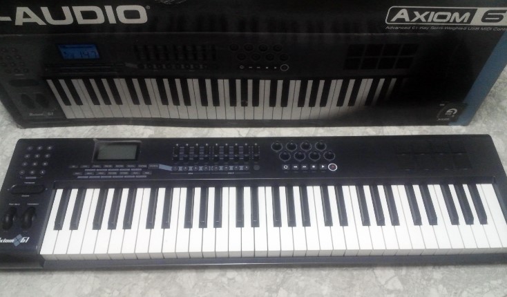 M-audio AXIOM 61 마스터건반 동봉기 : 네이버 블로그