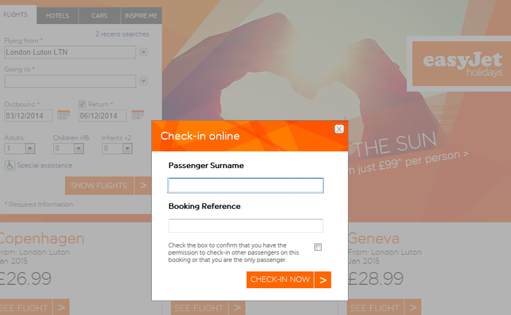 [스페인여행준비] 이지젯 온라인 체크인(Check-in)하기, 런던-마드리드 : 네이버 블로그