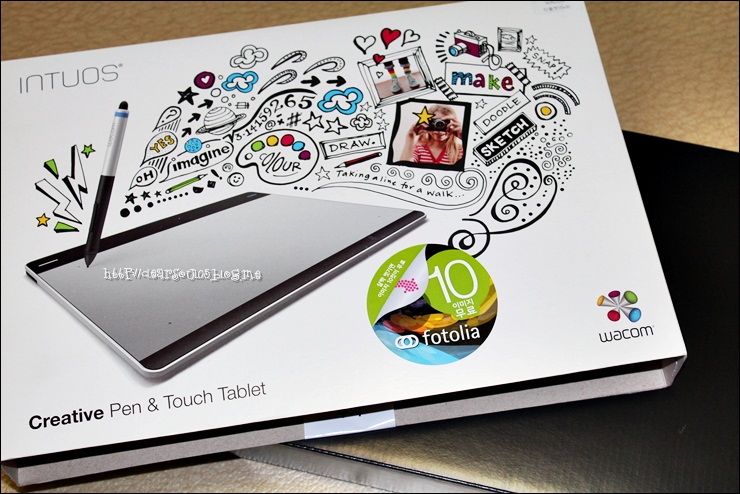 [전자제품 리뷰] 첫 타블렛 와콤 타블렛 인튜어스 CTH-680! : 네이버 블로그