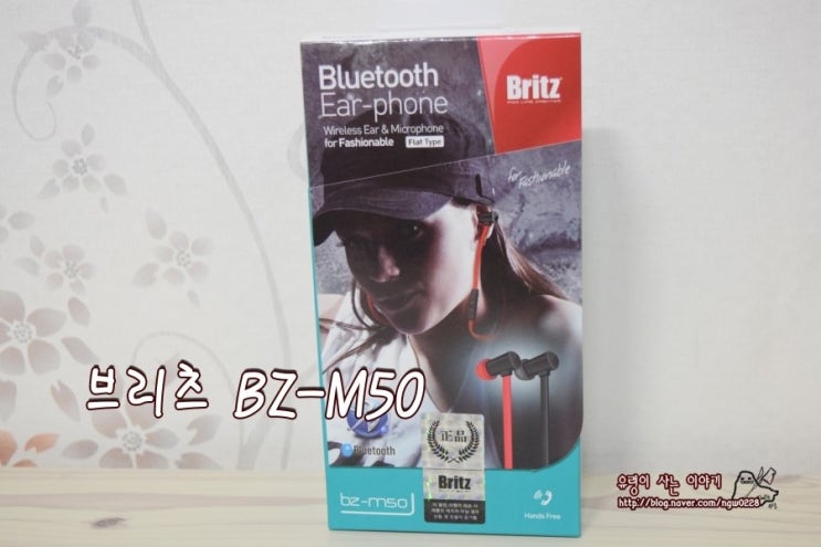 블루투스 이어폰:) 브리츠 BZ-M50 실버 : 네이버 블로그