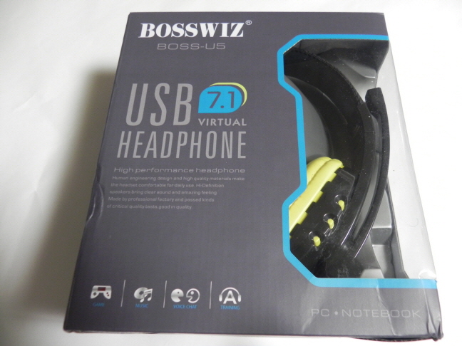 [IT] 게임용 헤드셋 7.1CH USB HEADPHONE BOSSWIZ BOSS-U5 리뷰 : 네이버 블로그