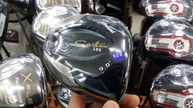 클리브랜드 588 커스텀 드라이버 !! Cleveland 588 Custom Driver!! 클리브랜드 588 웨지를 덤으로 ...