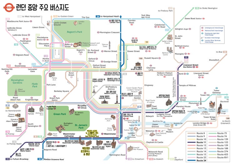 런던 버스 노선도(London Bus Route Map) : 네이버 블로그