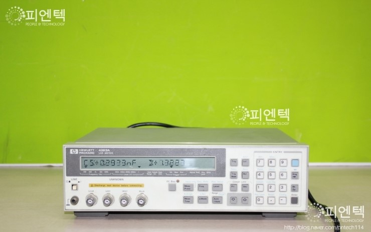 HP 4263A LCR Meter;애질런트(키사이트) 4263A LCR 미터 [중고계측기판매,렌탈/임대/대여/수리/매입 ...