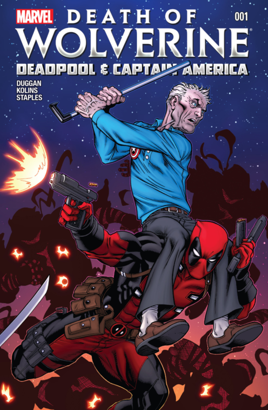 [Marvel Now!] Death of Wolverine #1 // 데드풀과 켑틴 아메리카... 아니 스티브 로져스의 팀업 ...