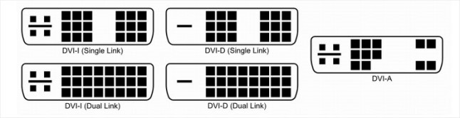 DVI 케이블의 종류에 대해 알아보자 DVI의 종류 DVI-I DVI-D DVI-A의 차이점! : 네이버 블로그