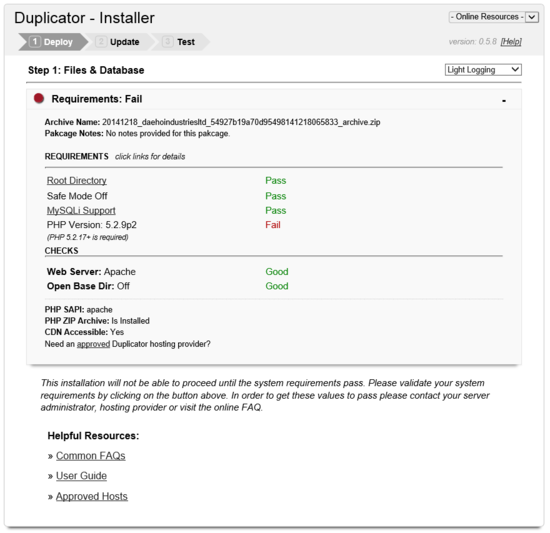 (워드프레스)이미 만든 홈페이지 호스팅 이전하기 (Duplicator Plug-in) : 네이버 블로그