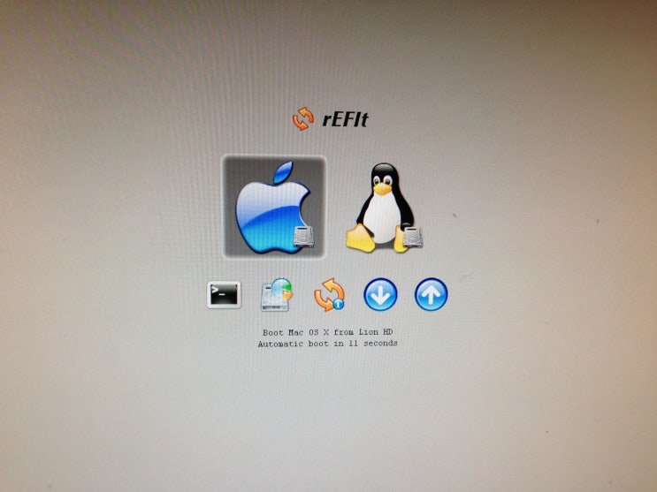 rEFIt(EFI) for old mac (Lion) - OS X Boot Manager : 네이버 블로그