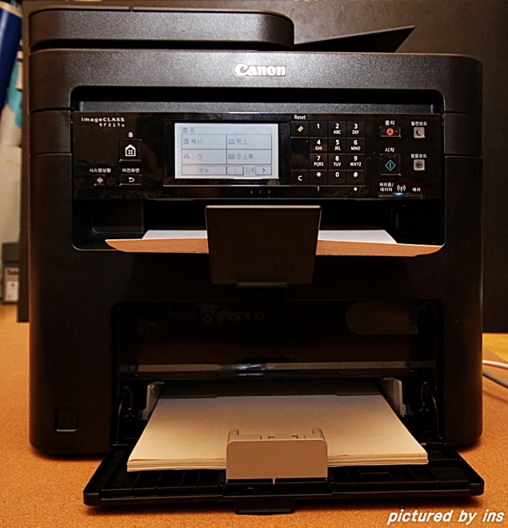 캐논복합기 레이저프린터 MF217w 리뷰 (성능편) : 네이버 블로그