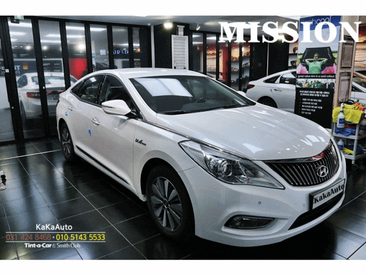 그랜져 풀퀄리티틴팅♧ 산본썬팅평촌선팅인덕원 열차단썬팅 2015년형 그랜져hg하이브리드 신차 틴트어카 풀틴팅 전면클리어옵틱스35 측후면 비바20 틴트어카 안양평촌점