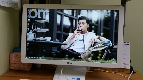 LG 22V24 일체형 PC 컴퓨터 in 경산행복요양원 : 네이버 블로그