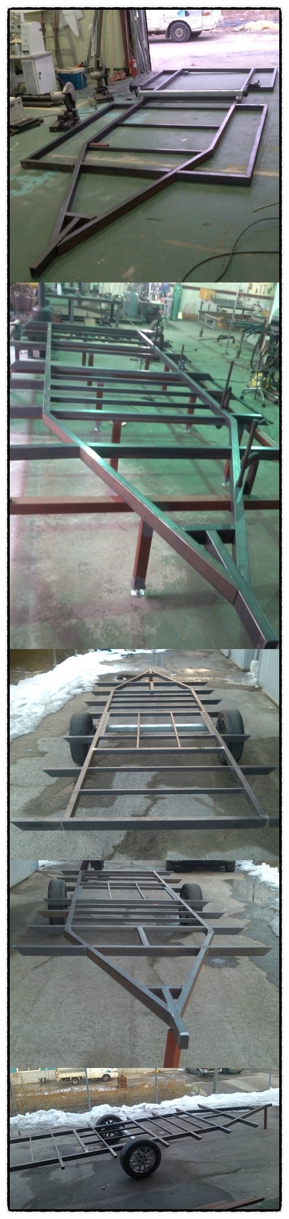 trailer 하부 프레임 : 네이버 블로그