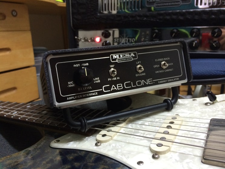메사부기 캡클론(Mesa Boogie CabClone) 캐비넷 시뮬레이터 리뷰. : 네이버 블로그
