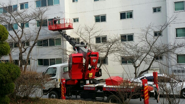 포항스카이포항크레인포항바가지차 울진 한수원사택 리모델링 스카이크레인고소작업 네이버 블로그