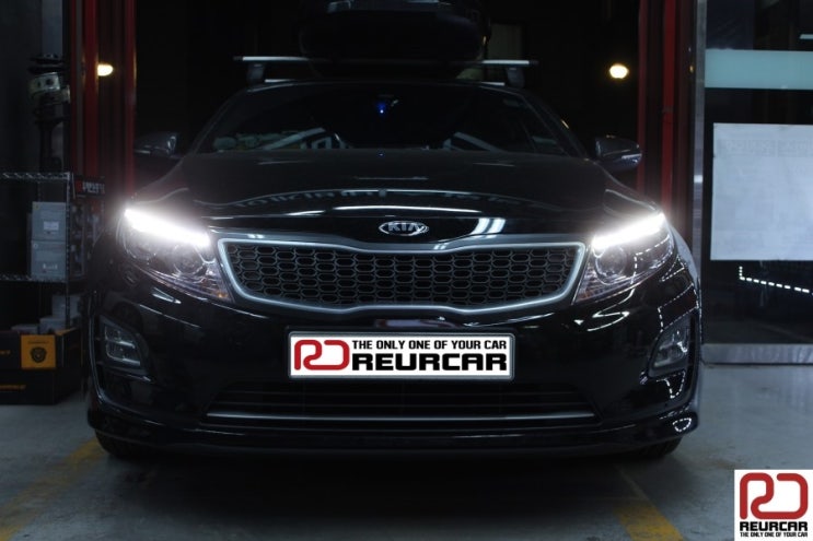 [K5 신형 개조 / K5 전면 개조] K5 하이브리드 500h 개조 + 더뉴K5 듀얼프로젝션 HID 장착 : 네이버 블로그