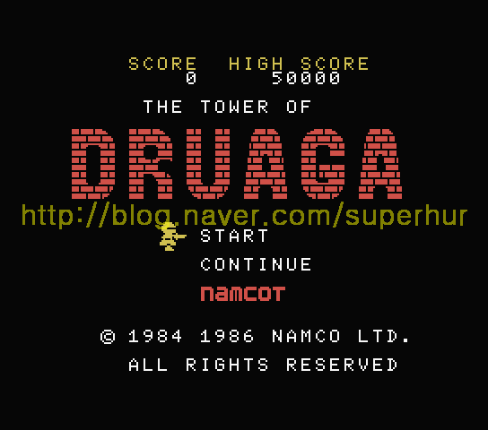 드루아가의 탑(The Tower of Druaga,ドルアーガの塔) : 네이버 블로그