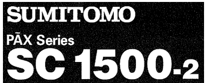 SC1500-2 150톤 스미토모 제원표 중앙건기 : 네이버 블로그