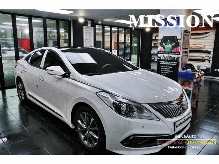 그랜져 프리미엄썬팅♡의왕썬팅군포선팅평촌썬팅안양썬팅 관양동 동편마을 열차단틴팅 그랜져hg220신차 전면 클리어옵틱스35측후면 비바5파노라마썬루프클리어옵틱스35