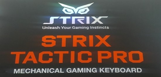 번개같이 빠른 반응속도 ASUS STRIX TACTIC PRO 기계식키보드 리뷰 : 네이버 블로그