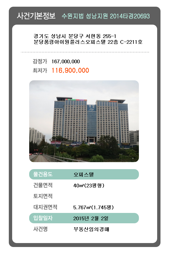 분당풍림아이원플러스오피스텔 경매물건 추천 서현역오피스텔 네이버 블로그