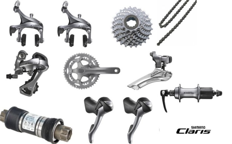 [로드 구동계] 시마노 2400 그룹셋 클라리스 (Shimano Claris groupset) : 네이버 블로그