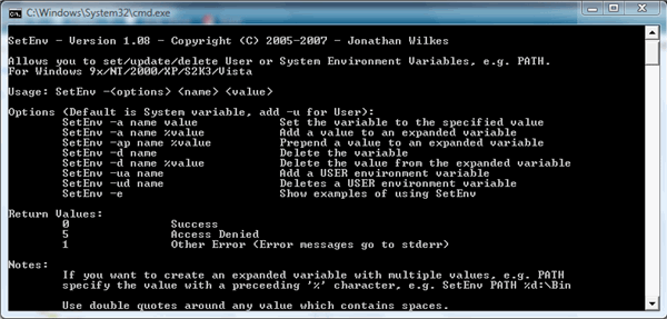 [Windows][Utility] SetEnv - 윈도우 환경변수 변경 어플 : 네이버 블로그
