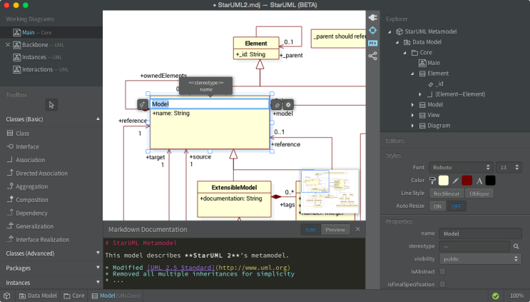 [Cross-Platform][Development] StarUML - UML 2.x 표준을 지원하는 툴 (윈/맥) : 네이버 블로그