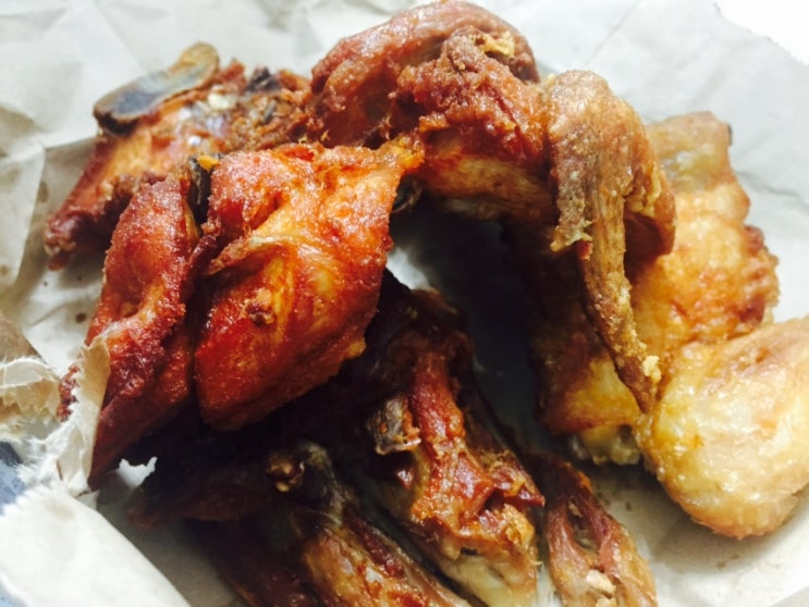 더아나스토리 마평동 신통치킨 용인맛집 용인 치킨집 신통치킨 매콤한 치킨 네이버 블로그