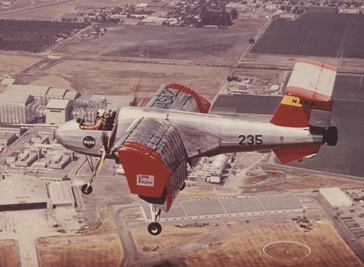 실패한 VTOL기 : 라이언 VZ-3 버티플레인(Ryan VZ-3 Vertiplane) : 네이버 블로그