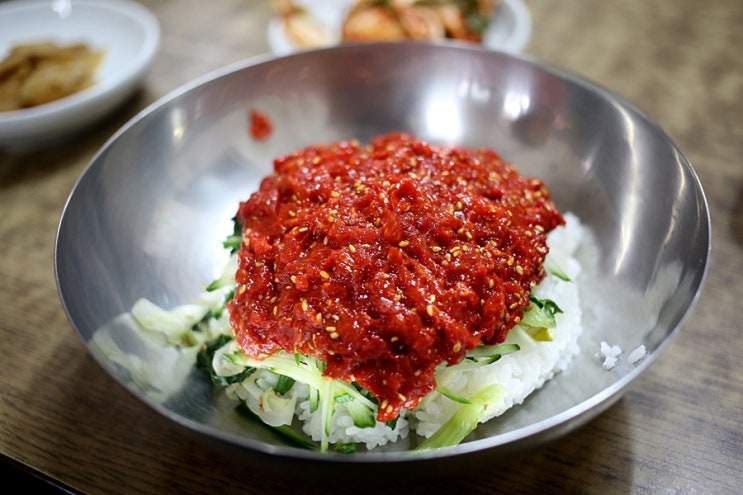진주 맛집 진주 육회비빔밥하면 바로 이집 대화식당 네이버 블로그