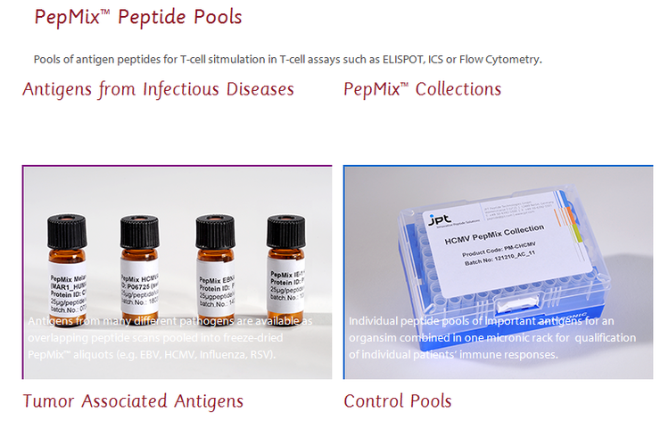 [PepMix]T-cell 및 면역 관련 연구를 위한 Ready to use Peptide pools : 네이버 블로그