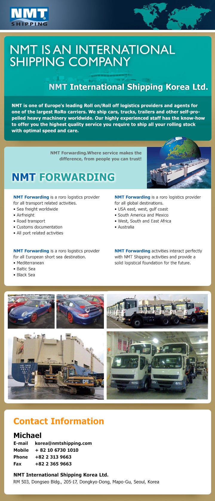 NMT SHIPPING 회사소개 : 네이버 블로그