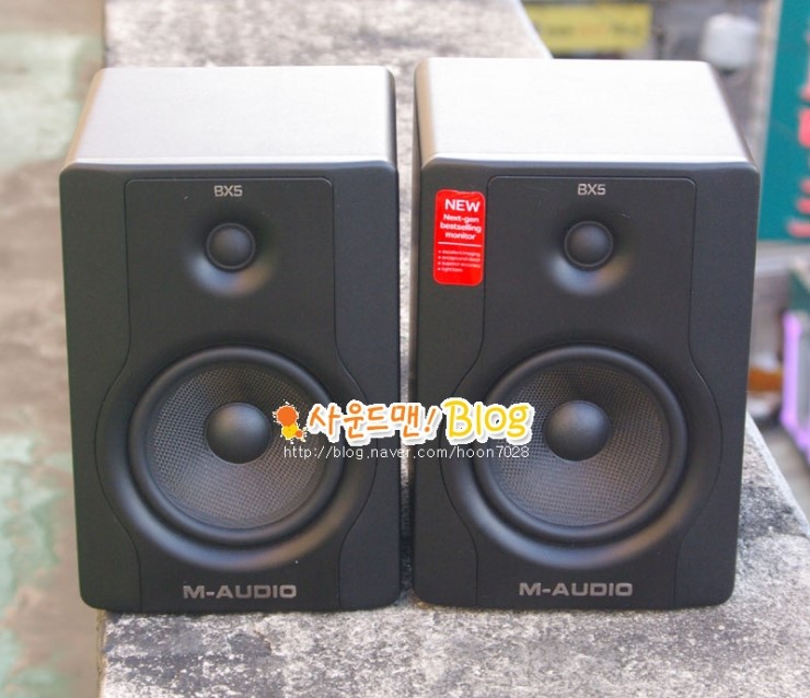 BX5 중고/M-AUDIO BX5 D2 70와트 모니터스피커중고,액티브스피커 : 네이버 블로그