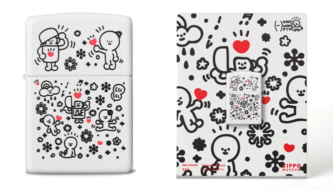 지포(Zippo) 뮤지엄 X ART COLLECTION 한정판 라이터, 홍원표 - HAPPY BARABAPA : 네이버 블로그
