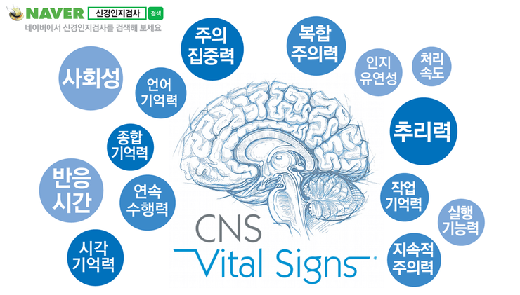 CNS 신경인지검사 CNS Vital Signs : 네이버 블로그